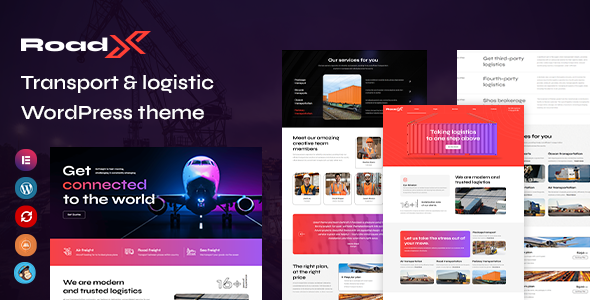 Roadx - Movers and Logistics Services WordPress Theme by ThemetechMount